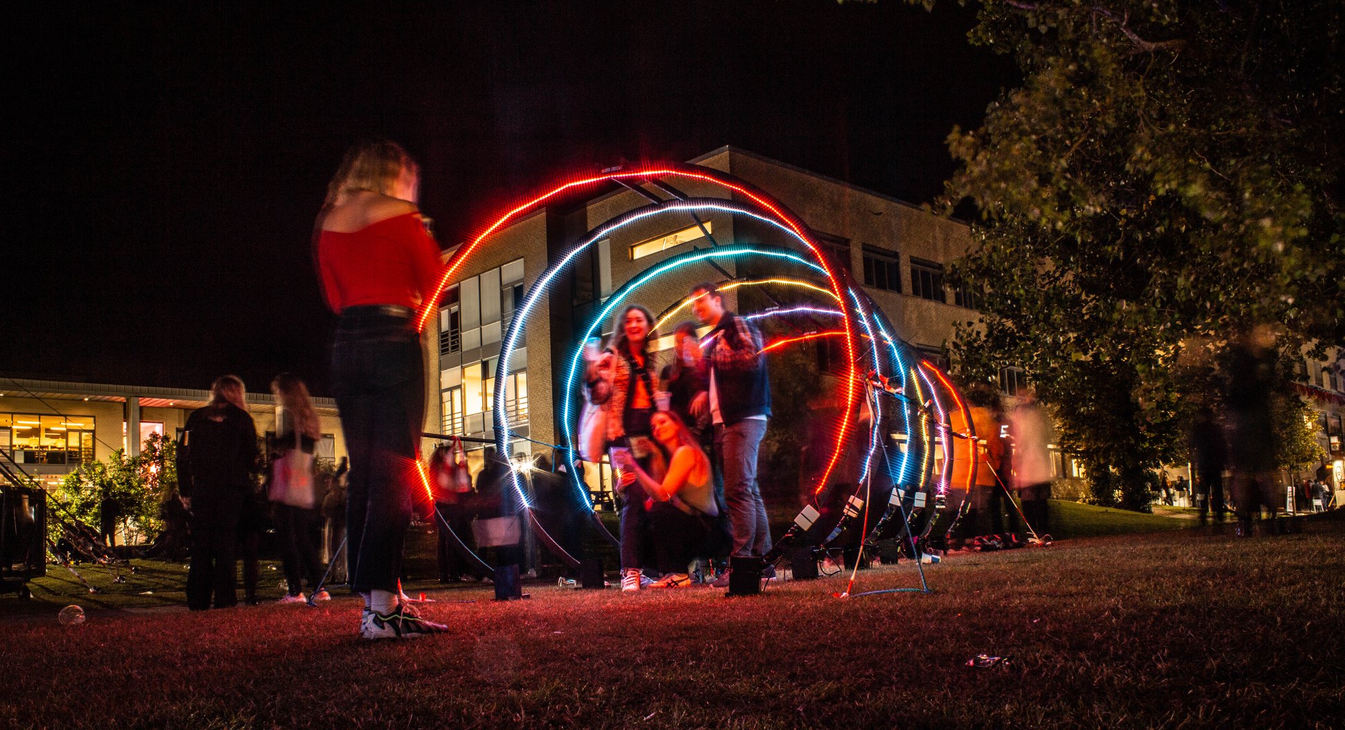 Interactive Neopixel Installation